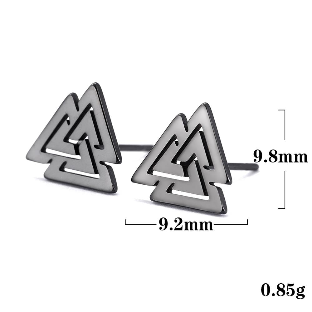 Valknut Earrings | Viking-Store