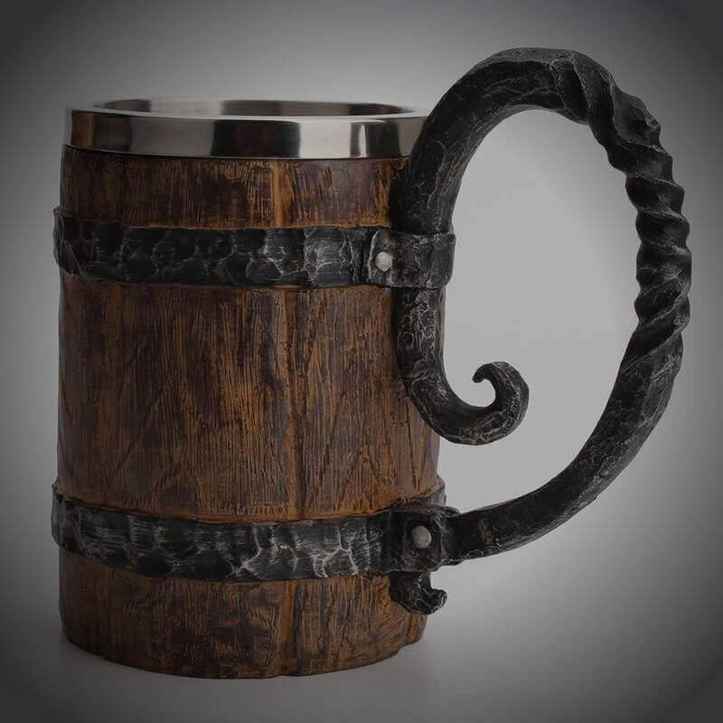 Buy Viking Mugs & Cups - Metal and Wood Online | Viking-Store