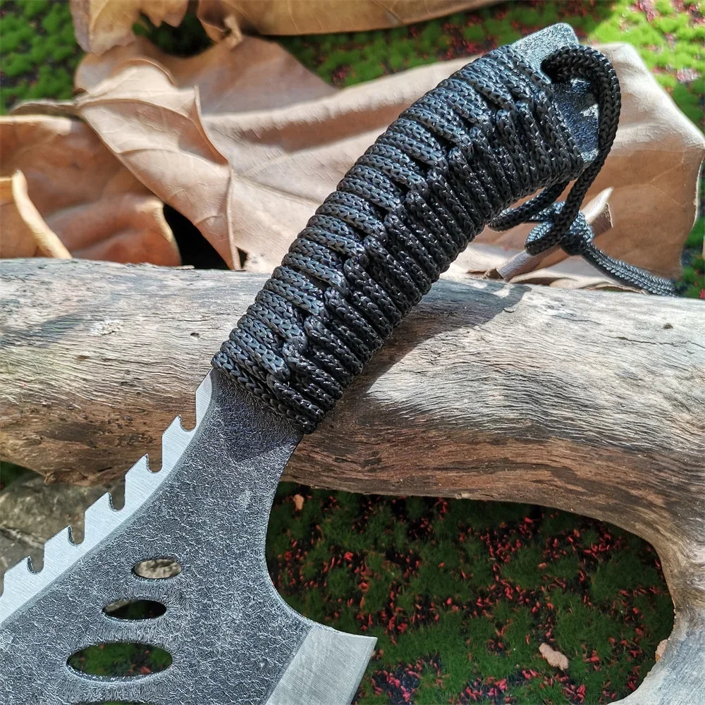 Stainless Steel Survival Hunting Tomahawk Ax - Lightweight Camping Han ...