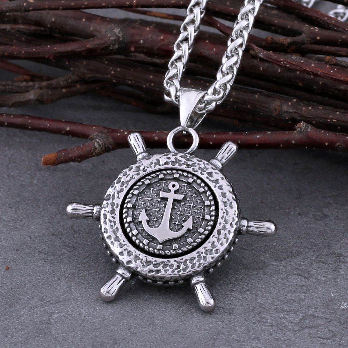 Embrace Adventure with Our Viking Necklace: Discover the Nordic Rudder ...