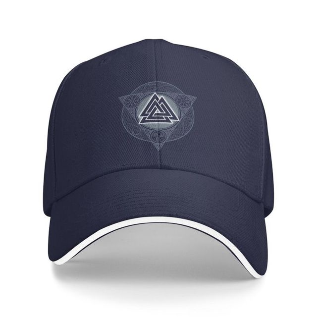 Viking Cap - Valknut & Rune Print | Viking-Store