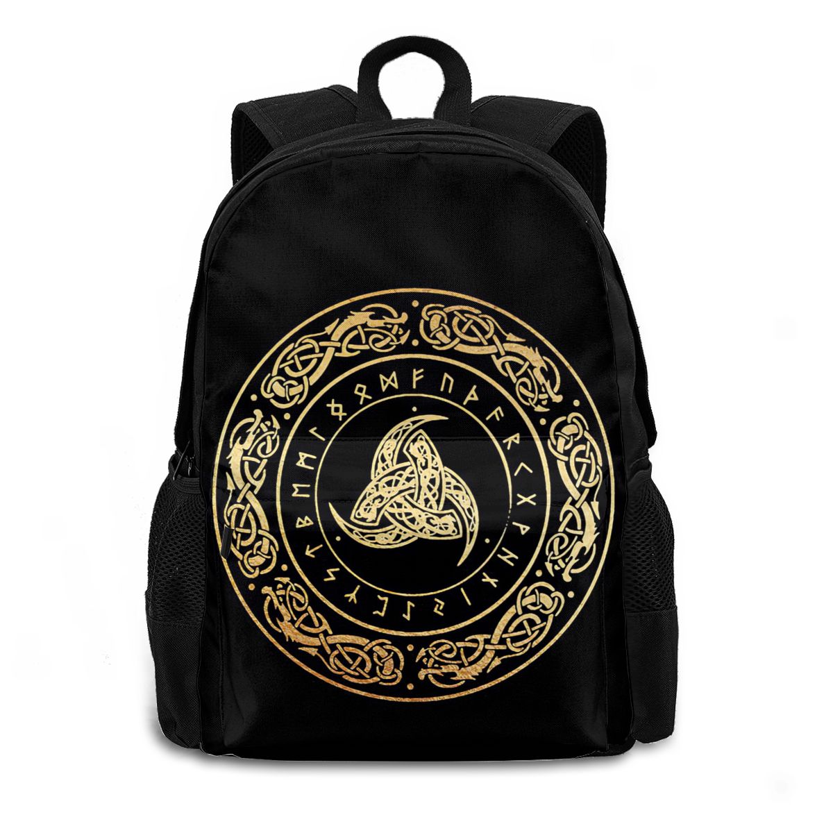 Odin's Horn Triskelion Large Capacity Viking Backpack | Viking-Store