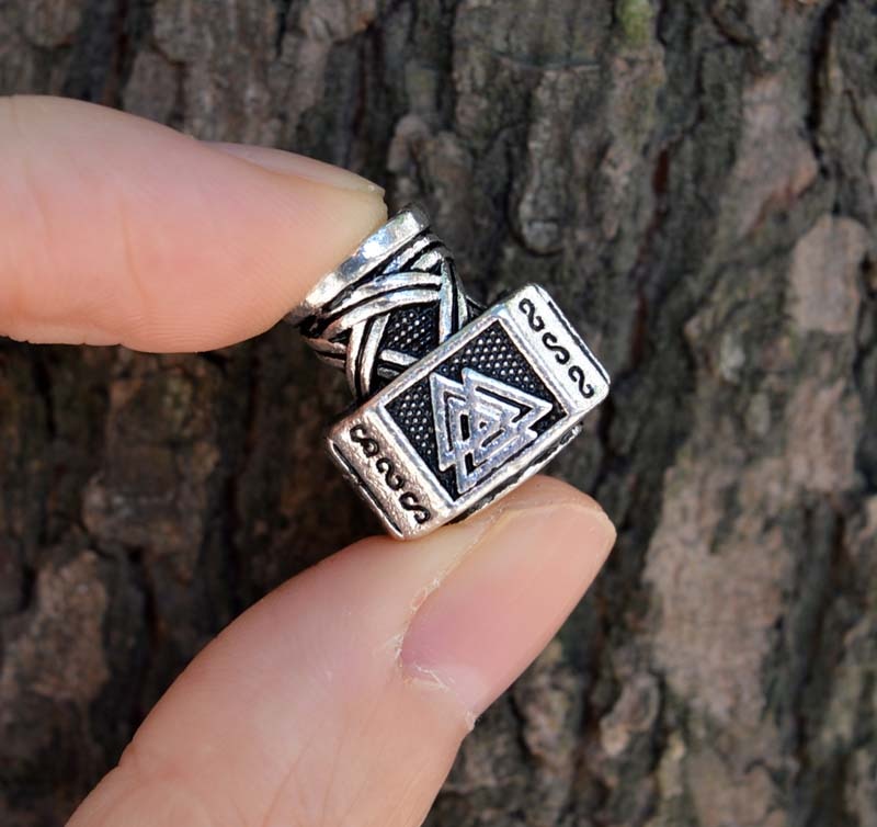 Viking Rune Valknut Beads | Viking-Store
