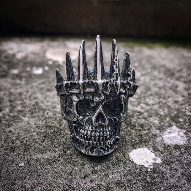Ragnar Skull Ring | Viking-Store
