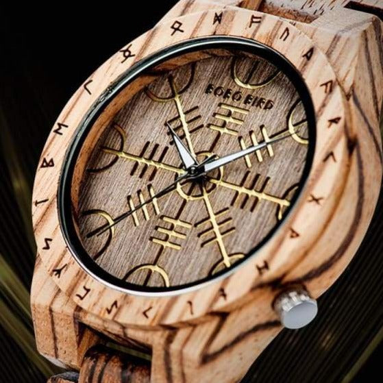 Viking White Wood Watch | Viking-Store™