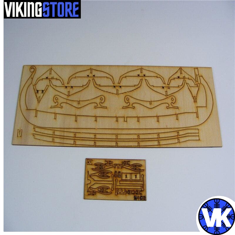 WOODEN SHIP MODEL KIT - DRAKKAR | Viking-Store